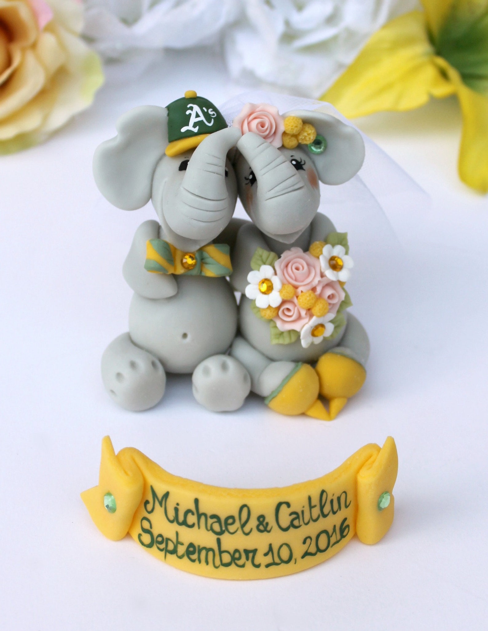 Elephant Wedding, Cake Topper, Wedding Party Gift, Unique Wedding Cake ...