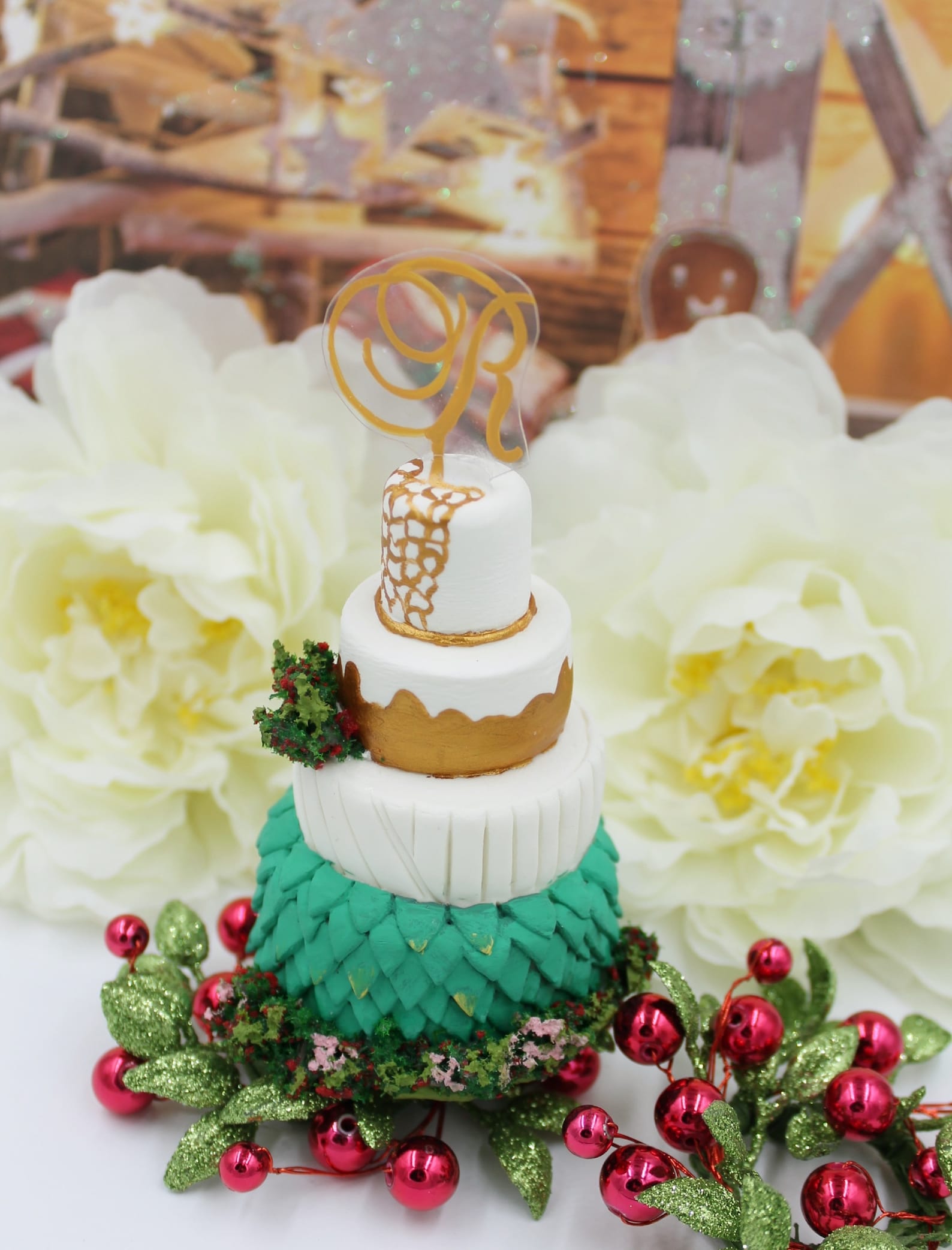 Miniature Wedding Cake Cake Replica Newlywed Married Wedding - Etsy