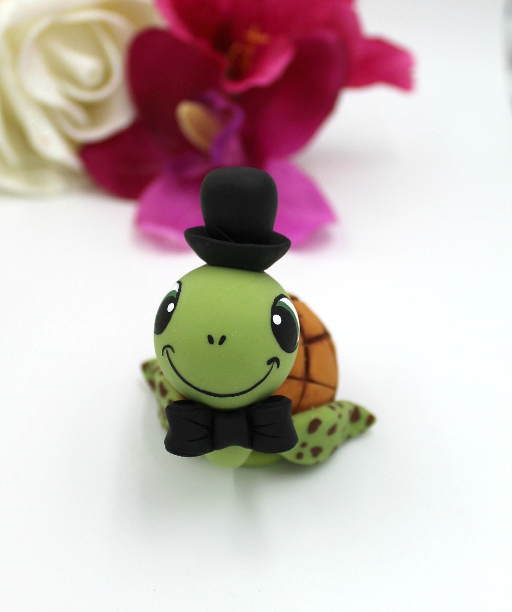Sea Turtle Cake Topper Wedding Custom Cake Topper Sea Animal | Etsy UK