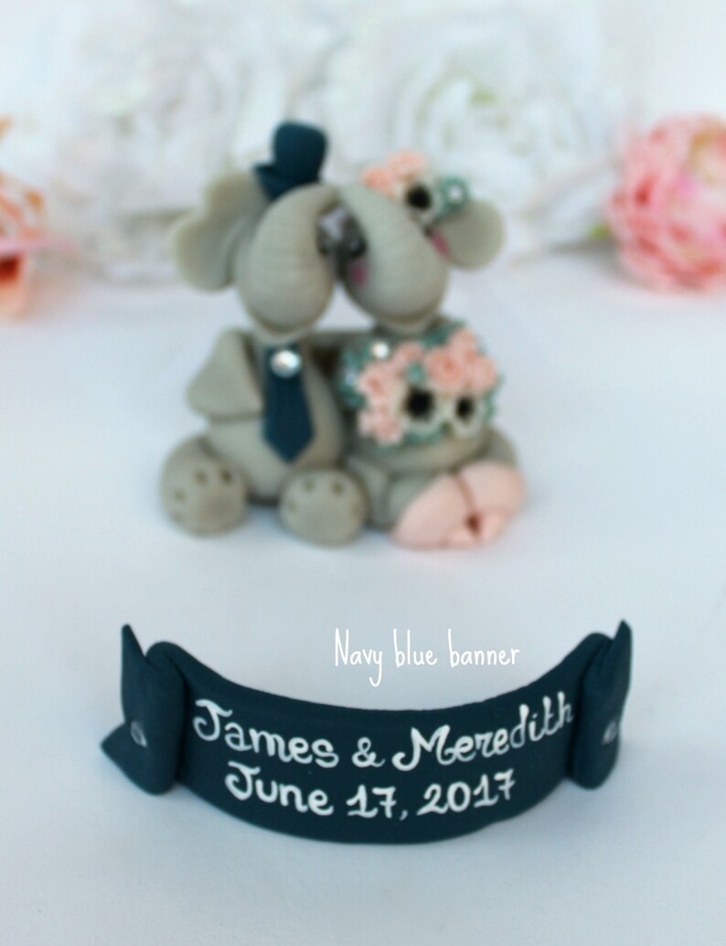 Elephant Wedding, Cake Topper, Wedding Party Gift, Unique Wedding Cake ...