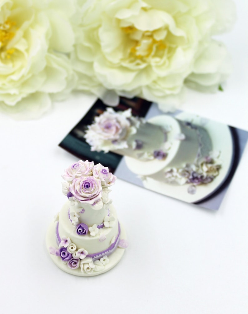 Wedding Cake Replica Mini Cake Replica Couples Custom - Etsy