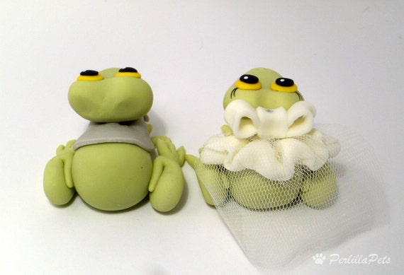 Frog Cake Topper Wedding