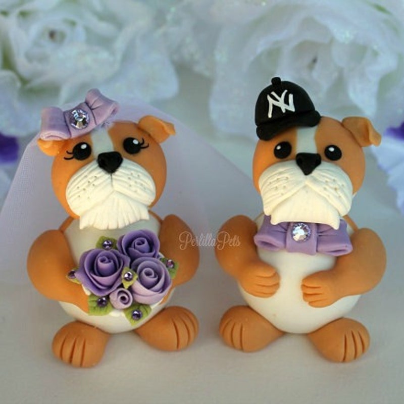 Bulldog Cake Topper - Etsy