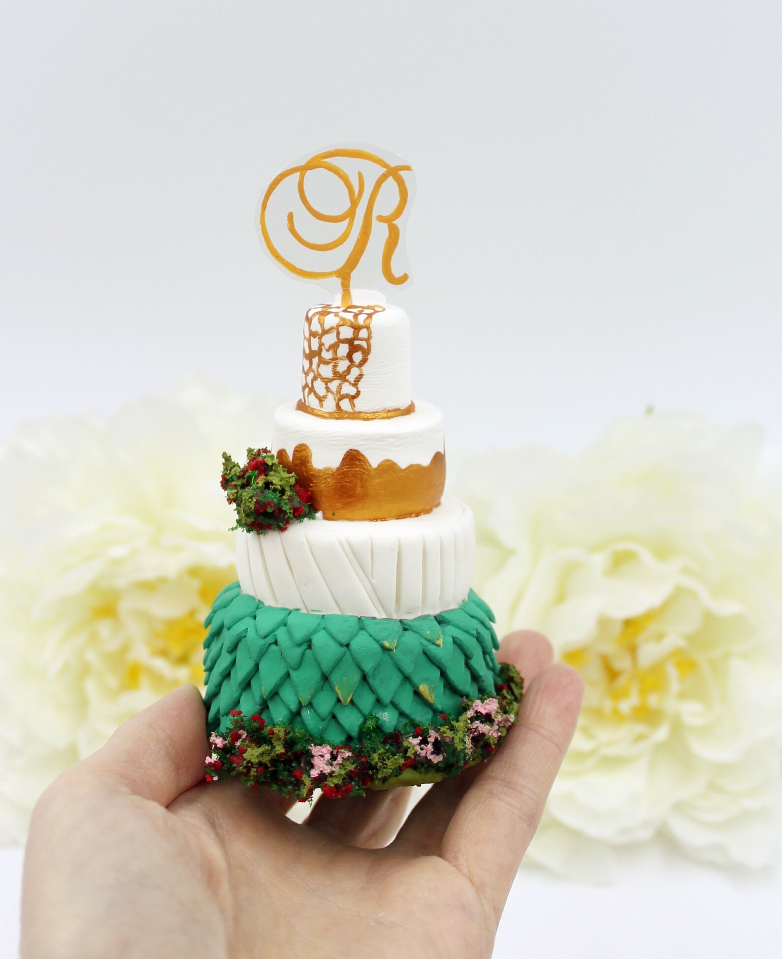 Miniature Wedding Cake Cake Replica Newlywed Married Wedding - Etsy