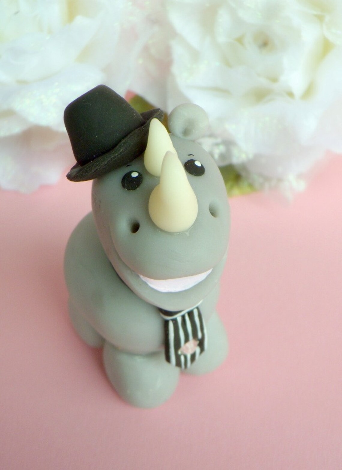Rhino Cake Topper for Wedding - Etsy