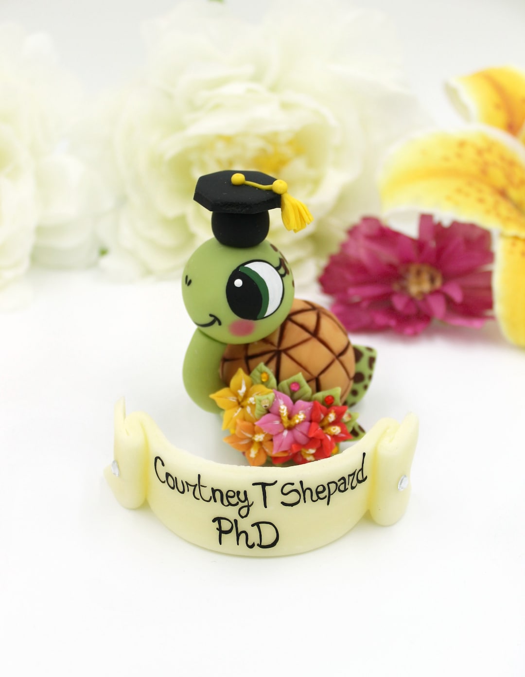 Graduation Cake Topper, Graduation Party Decorations, Phd Graduation ...
