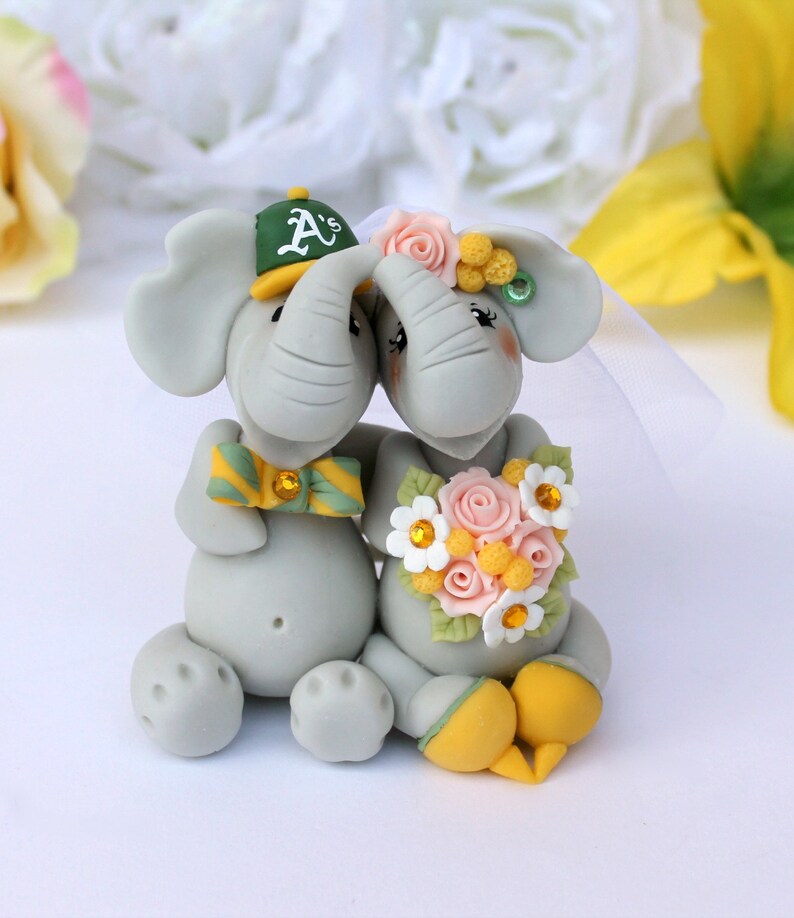 Elephant Wedding, Cake Topper, Wedding Party Gift, Unique Wedding Cake ...