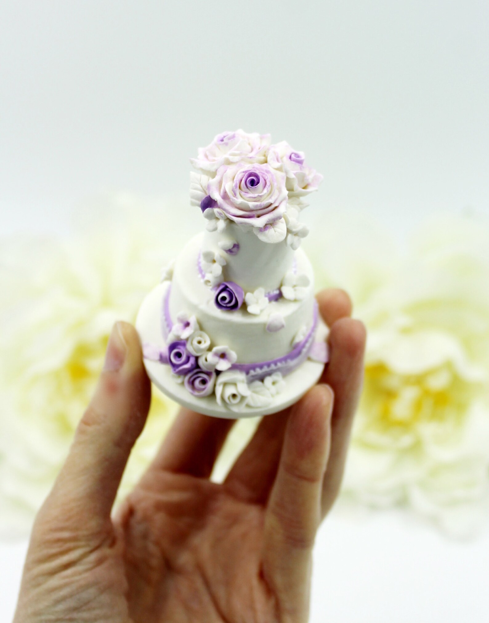 Wedding Cake Replica Mini Cake Replica Couples Custom - Etsy