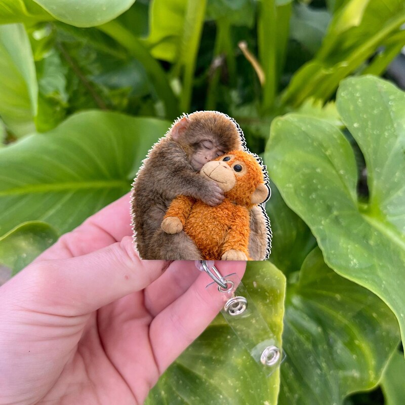 Punch the Monkey Badge - Etsy