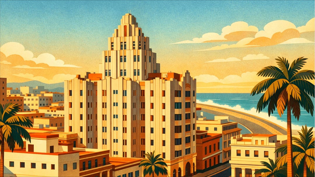 López Serrano Building Wallpaper 4K Havana Art Deco Cuba Architecture ...