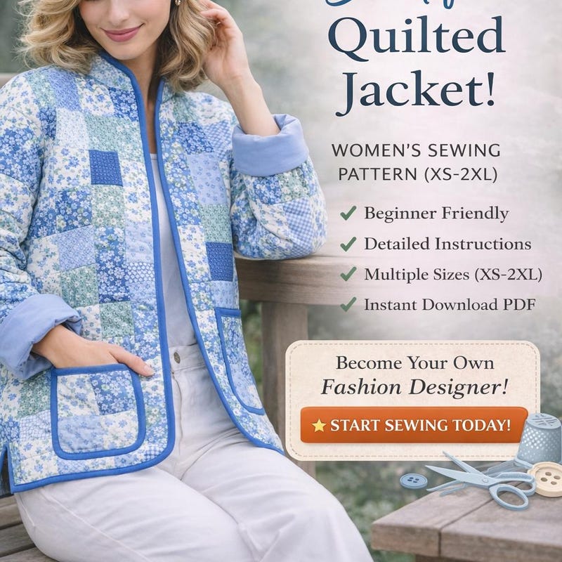 Patchwork Jacket - Etsy