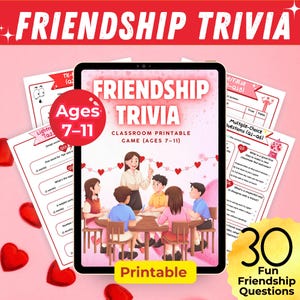 Valentine’s Day Classroom Trivia for Kids — Friendship, Kindness ...