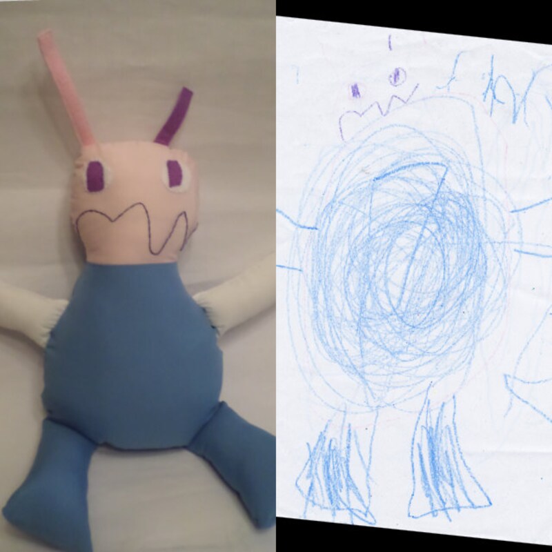 Plush Art - Etsy