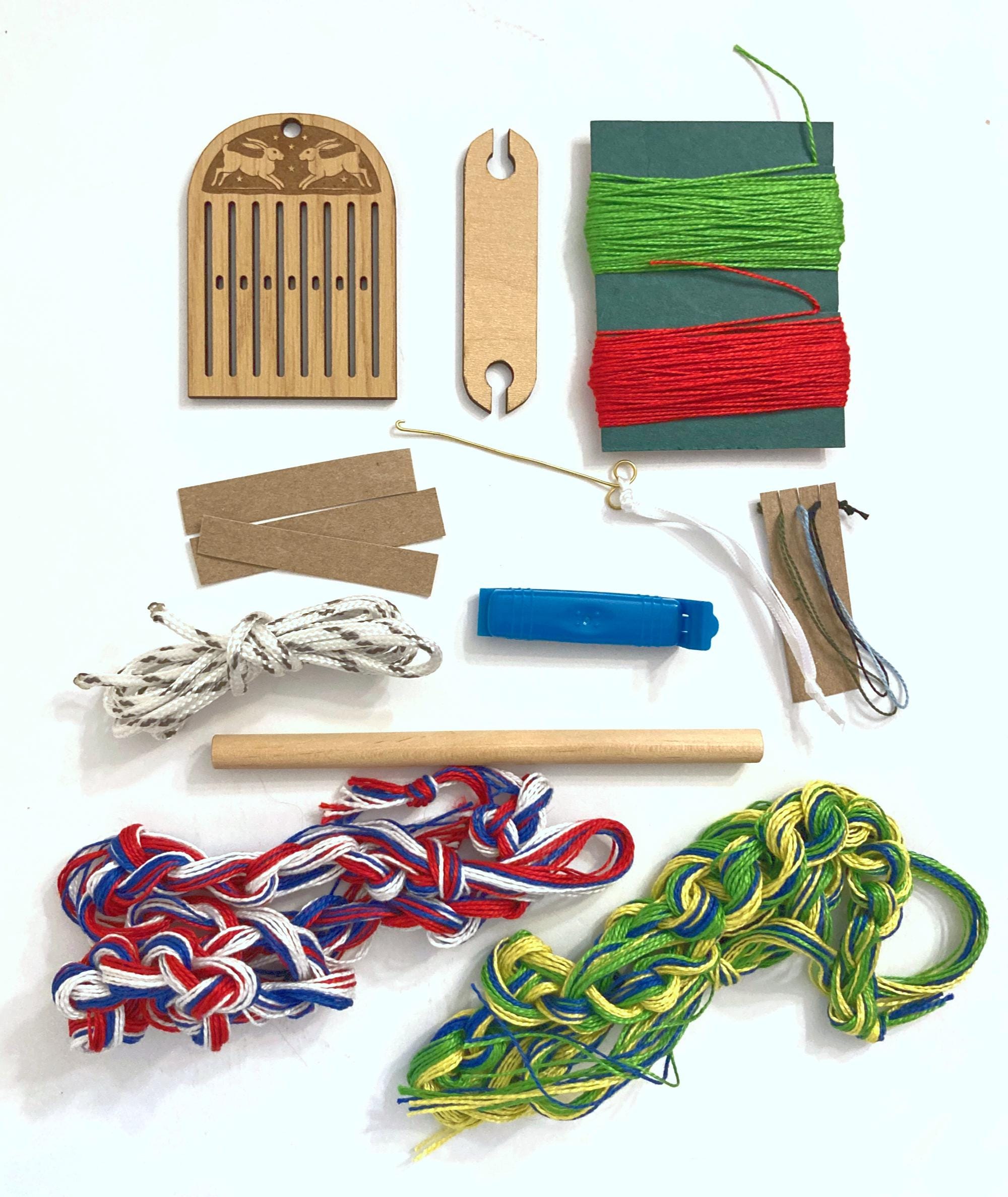 Rigid Heddle Backstrap Loom Kit for Bandweaving, Everything You Need ...