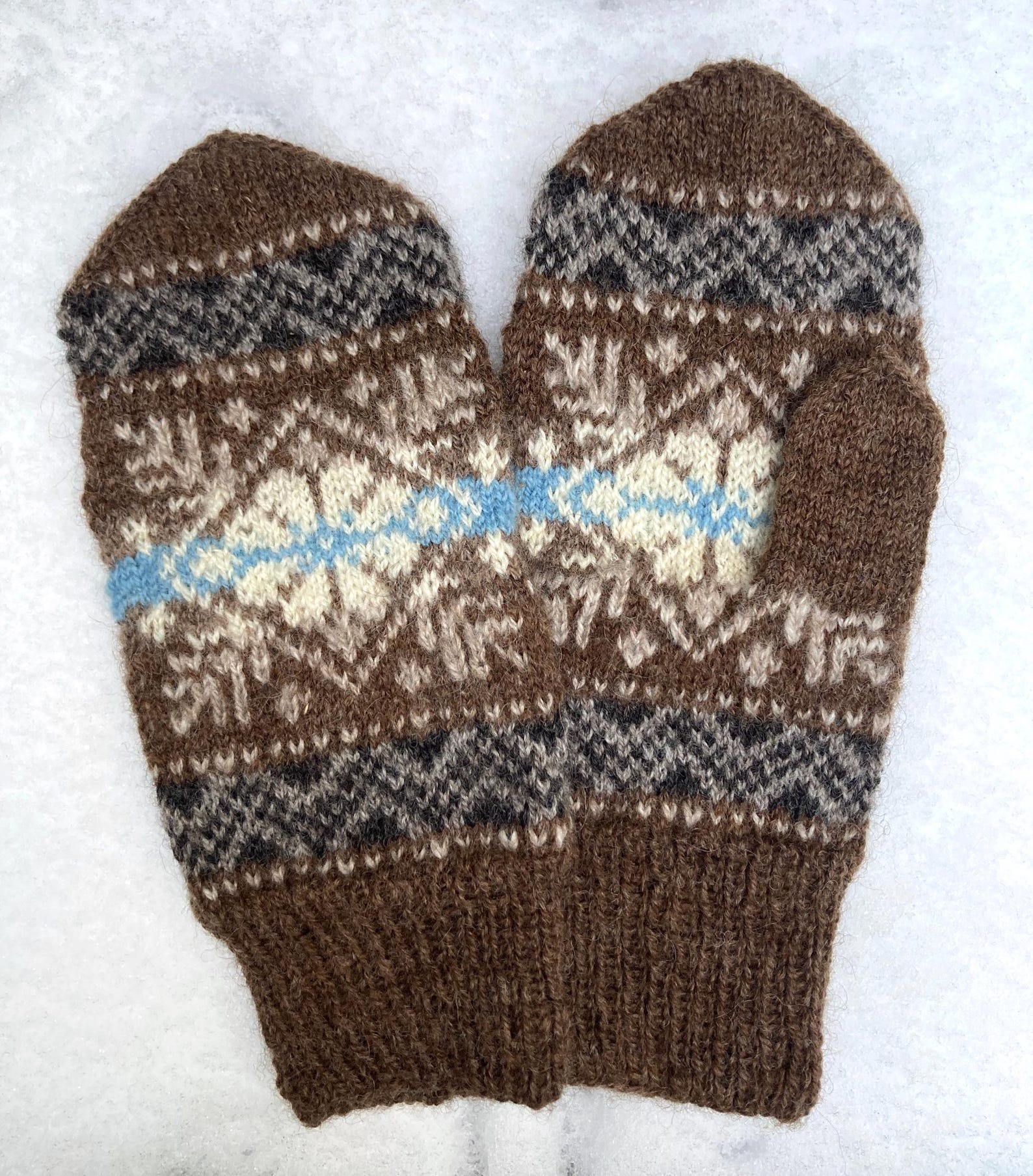 Fair Wind Mittens Knitting Pattern for Women - Instant Digital Download ...