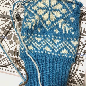 Fair Wind Mittens Knitting Pattern for Women - Instant Digital Download ...