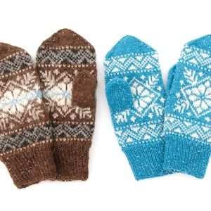 Fair Wind Mittens Knitting Pattern for Women - Instant Digital Download ...