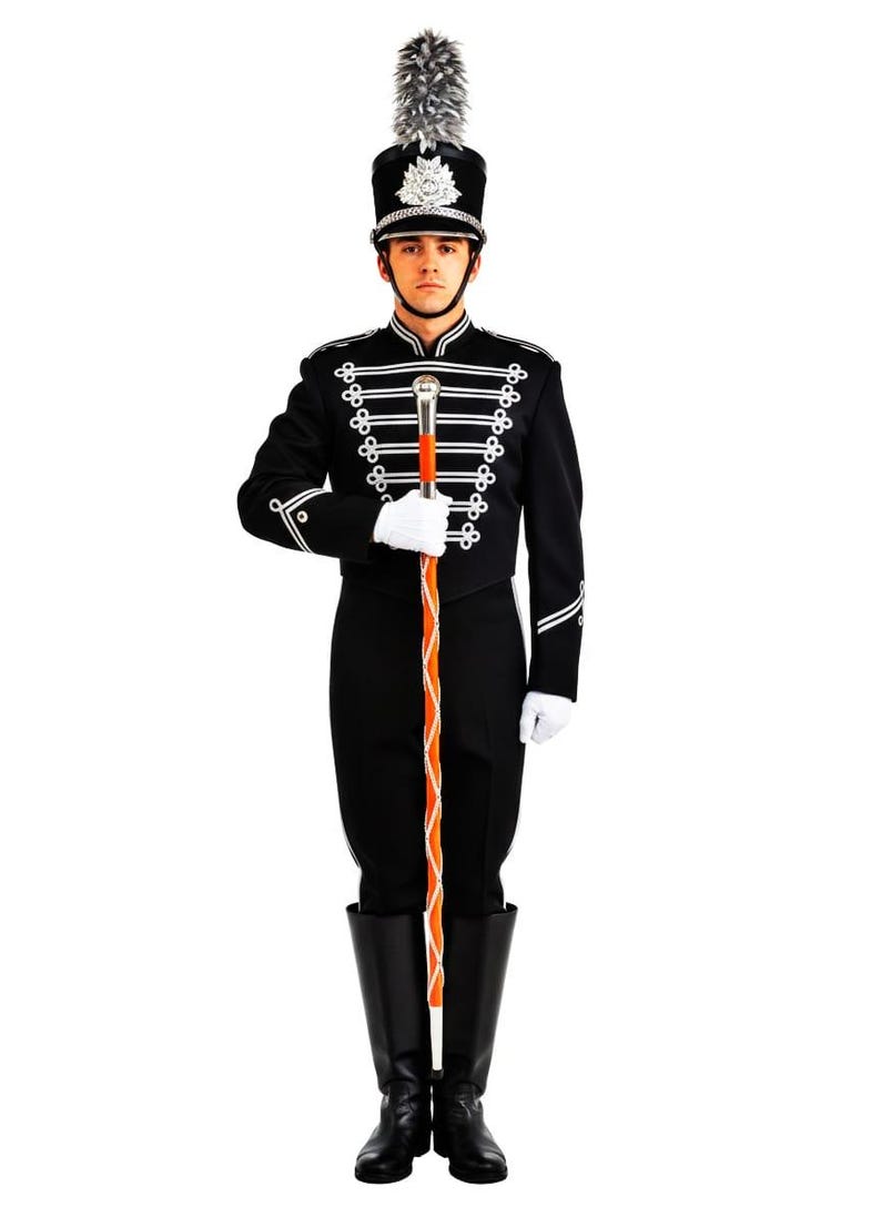 Professional Drum Major Mace - Custom Parade Stick for Marching Band ...