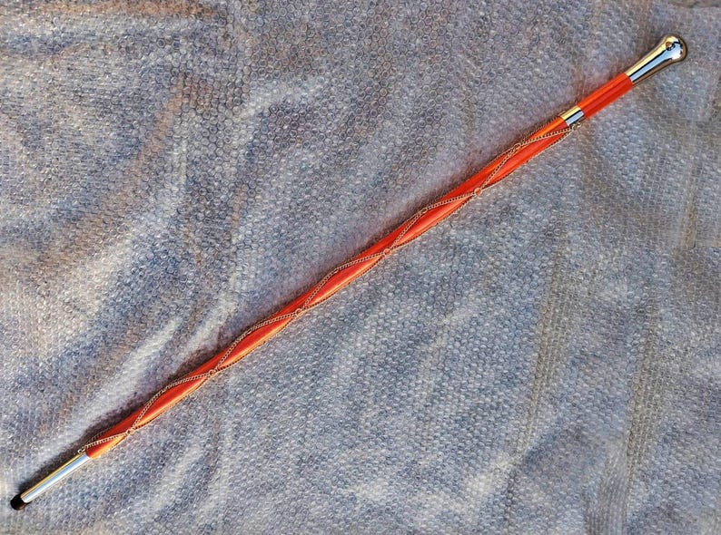 Custom Drum Major Mace – Parade Stick With Chain Detail - Etsy
