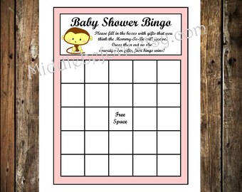 Monkey Bingo | Etsy
