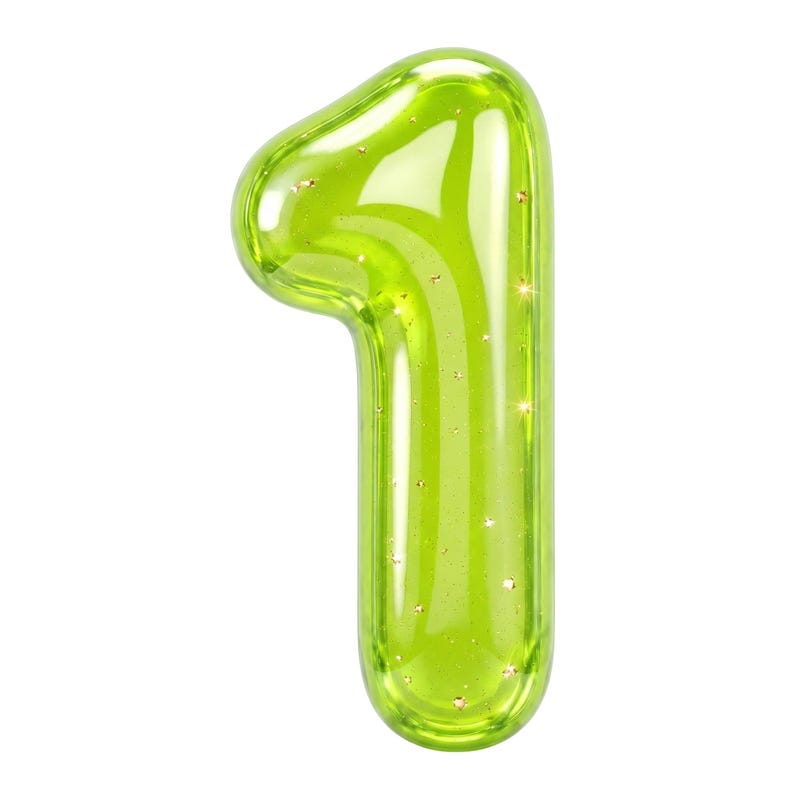 Glitter Glossy Gummy Lime Alphabet Clipart, Kawaii Jelly Letters ...