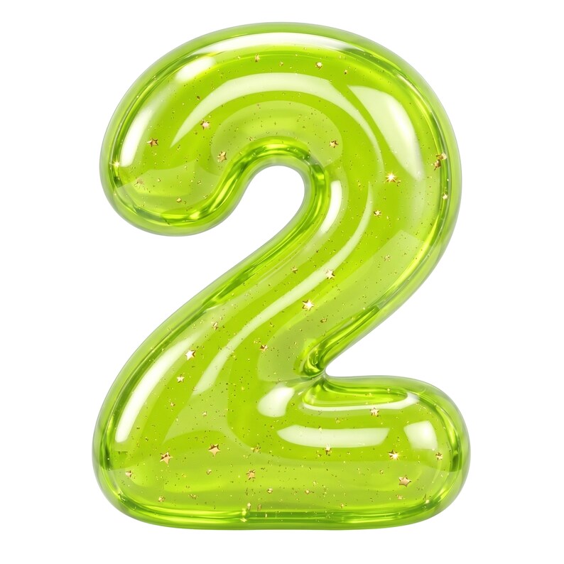 Glitter Glossy Gummy Lime Alphabet Clipart, Kawaii Jelly Letters ...