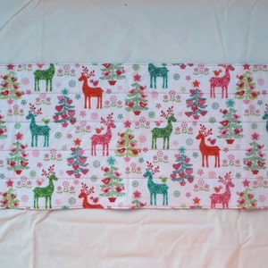Reindeer Table Runner, Christmas Table Runner, Quilted Table Runner ...