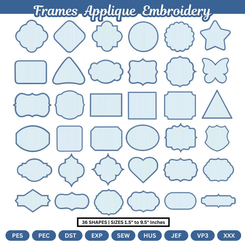 Round Frame Border - Etsy
