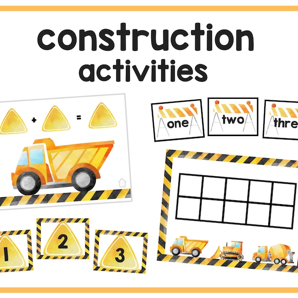 Construction Activities - Etsy