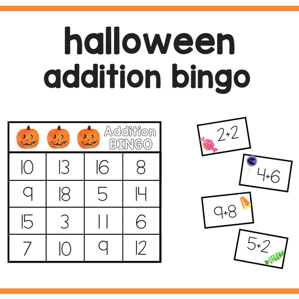 Halloween Bingo - Etsy