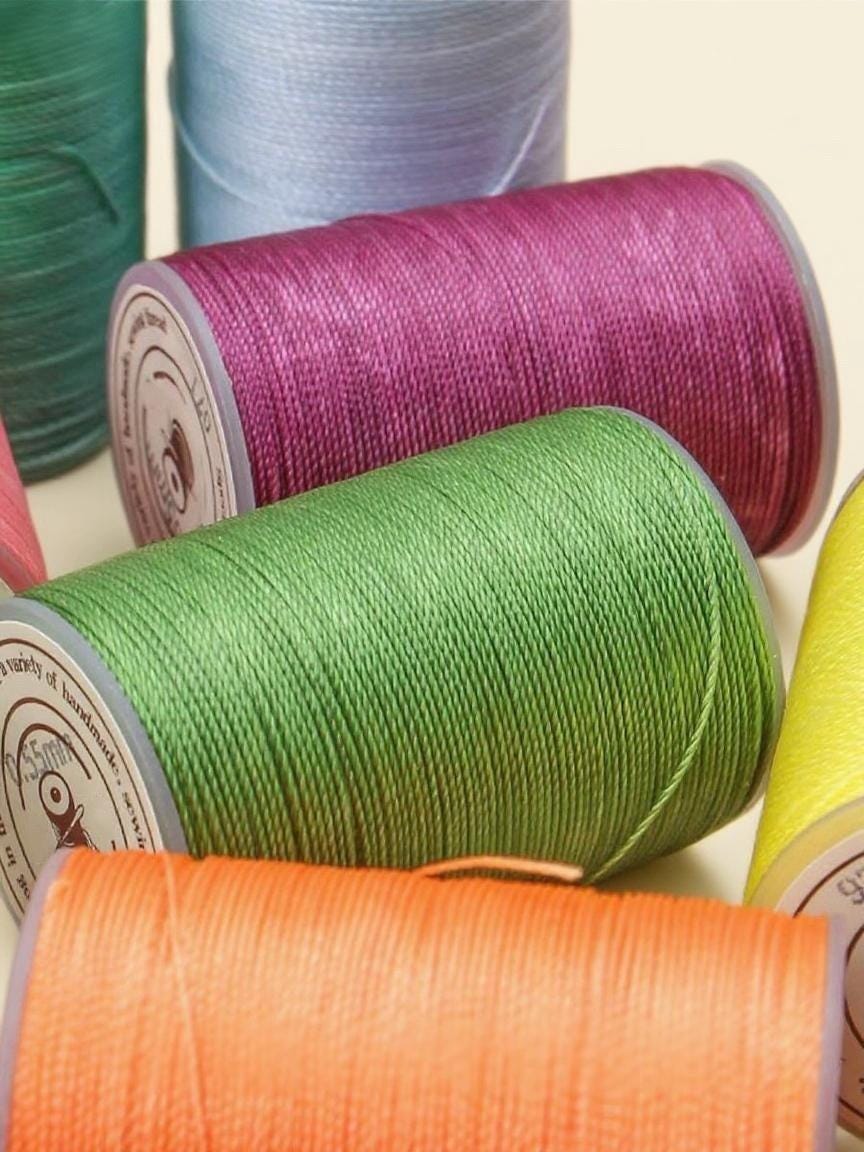 Waxed Thread for Leatherwork, Knotting, and Bracelet Making - Etsy