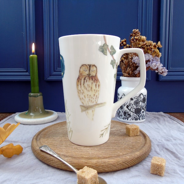 Owl Mug - Etsy