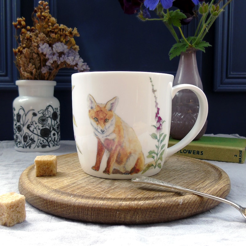 Fox Mug - Etsy