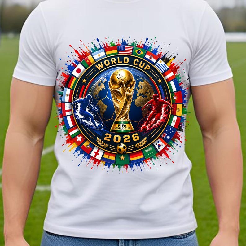 World Cup 2026 SVG Bundle, Soccer Trophy Badge Clipart, Football Logo ...