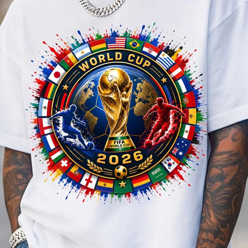 World Cup 2026 SVG Bundle, Soccer Trophy Badge Clipart, Football Logo ...
