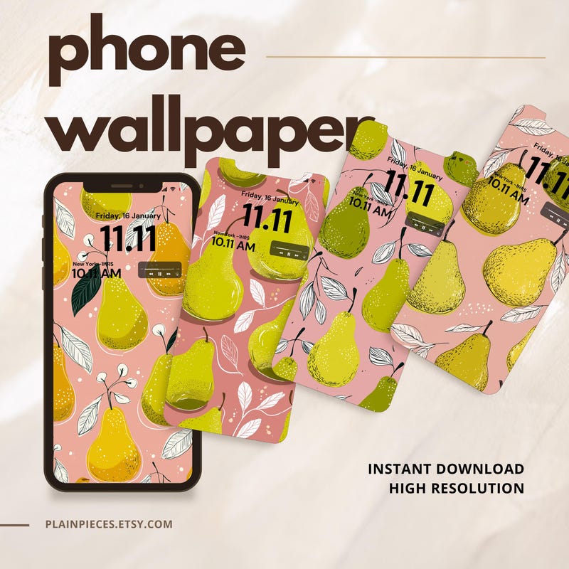 Pear Phone - Etsy