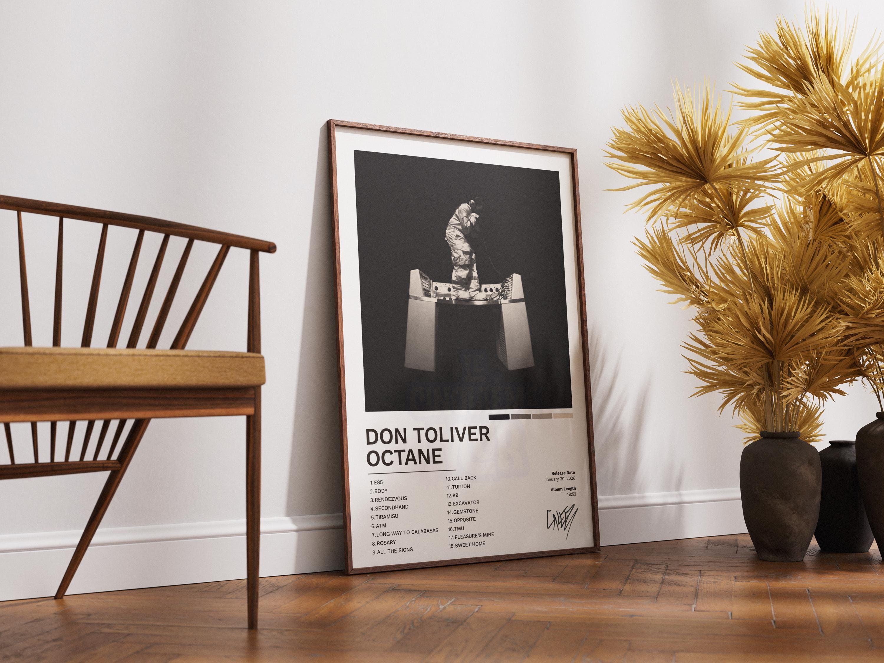 Album Poster Octane by Don Toliver, Rap Posters, Album Cover, Album ...