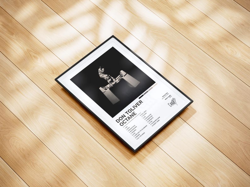 Album Poster Octane by Don Toliver, Rap Posters, Album Cover, Album ...