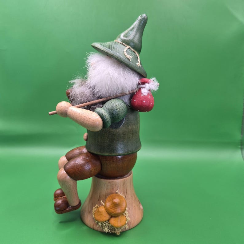 Vintage German Incense Smoker: Seated Man, Erzgebirge Handcraft - Etsy