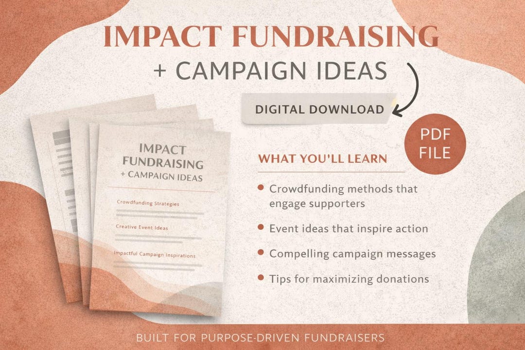 Impact Campaign Ideas Guide for Social Enterprises & Community Projects ...