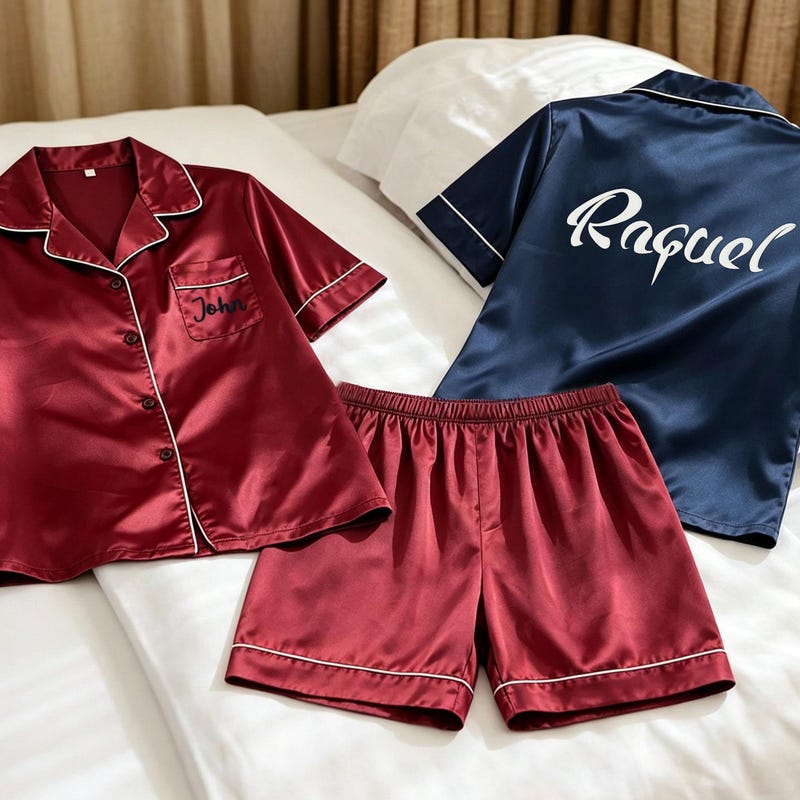 Girls Pjs With Names - Etsy
