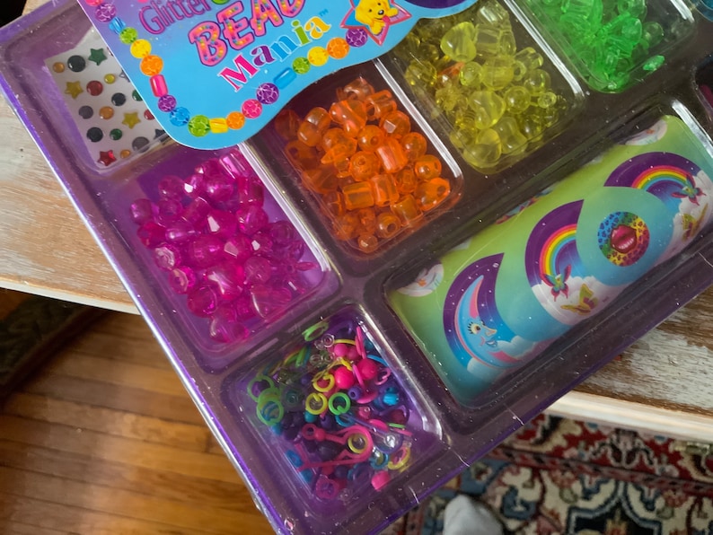 Unopened Lisa Frank Glitter and Classy Bead Mania - Etsy