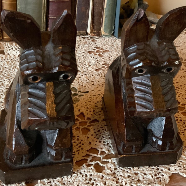 Scottie Dog Bookends - Etsy