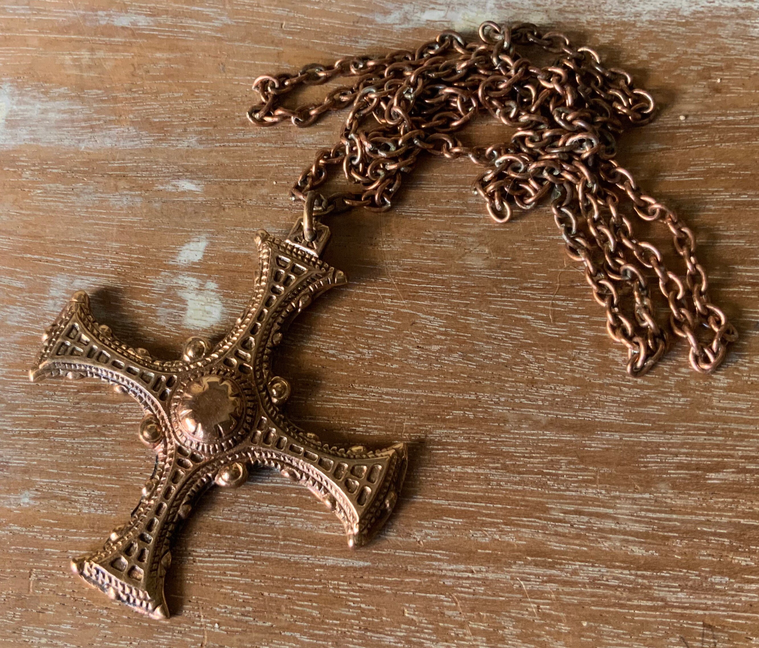 Art & Collectibles Figurines & Knick Knacks Cross copper large ...