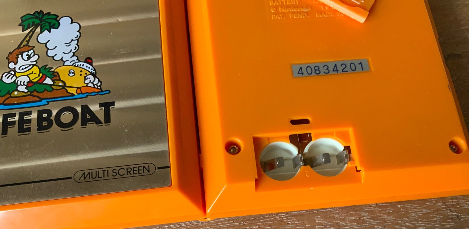 Nintendo Life Boat Lifeboat Multi Screen Nintendo Game & Watch Boxed TC ...