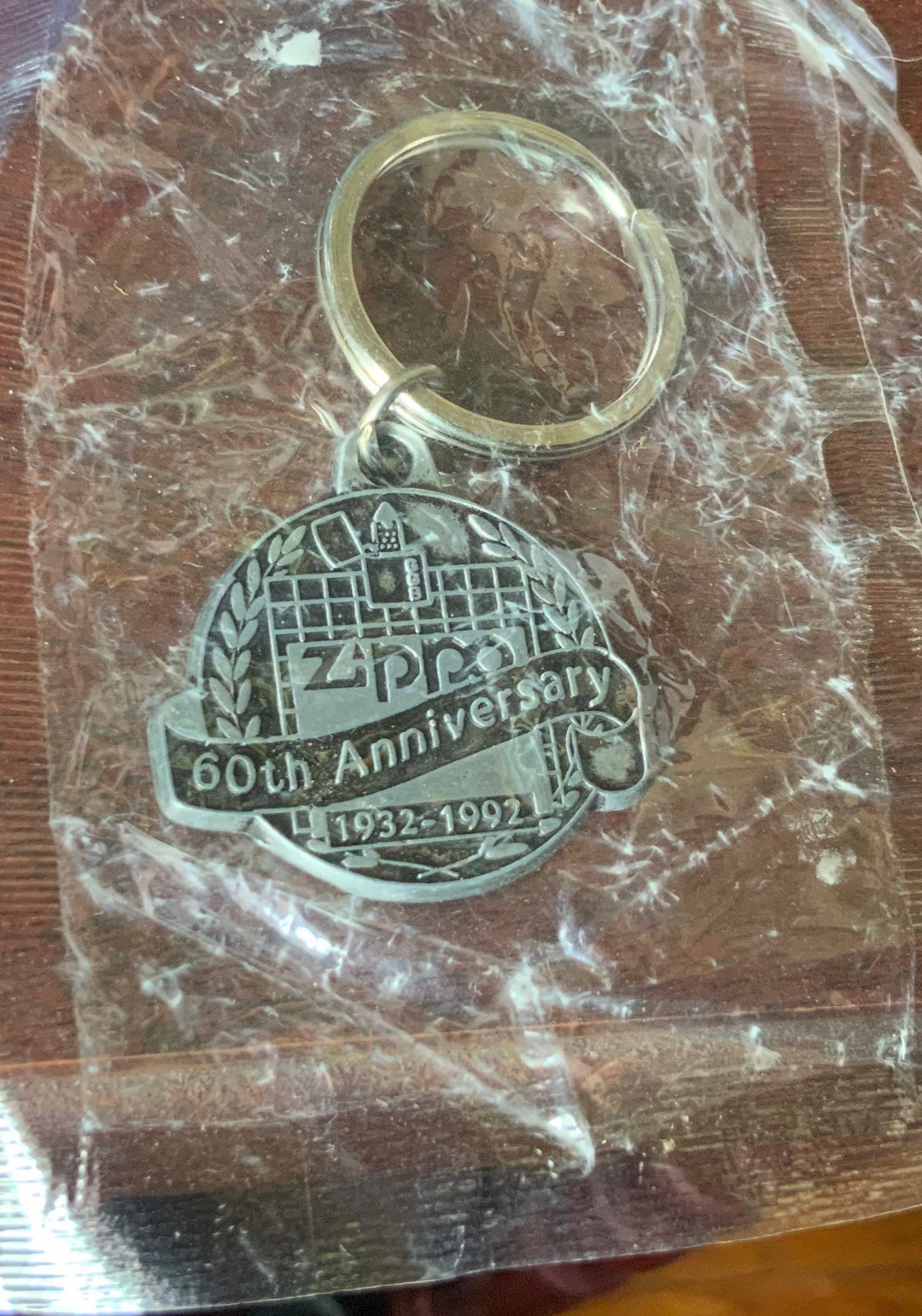 ZIPPO 60th Anniversary 1932-1992 Pewter Keychain - Etsy