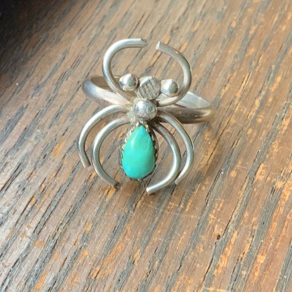 Turquoise Spider - Etsy