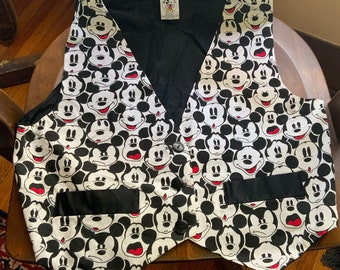 Mickey Mouse Vest - Etsy