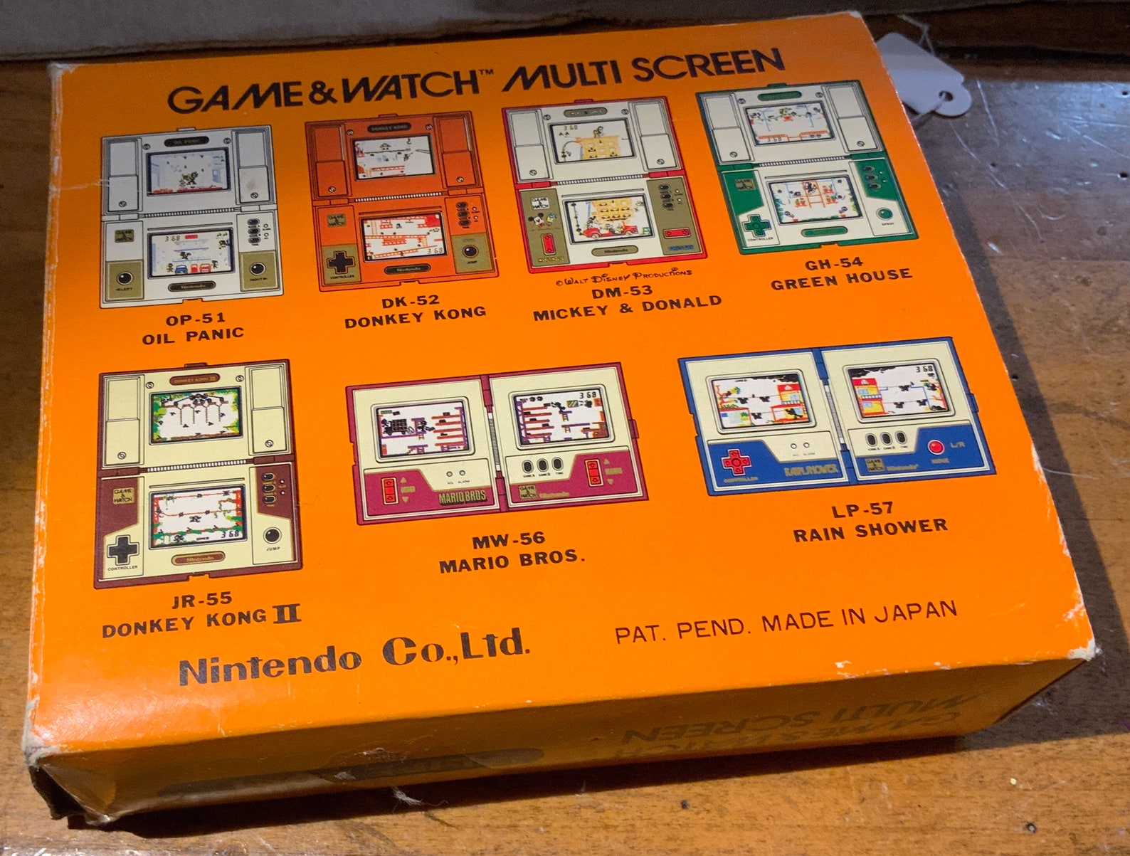 Nintendo Life Boat Lifeboat Multi Screen Nintendo Game & Watch Boxed TC ...