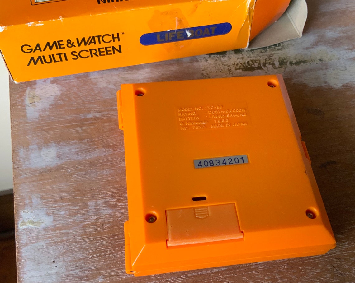 Nintendo Life Boat Lifeboat Multi Screen Nintendo Game & Watch - Etsy